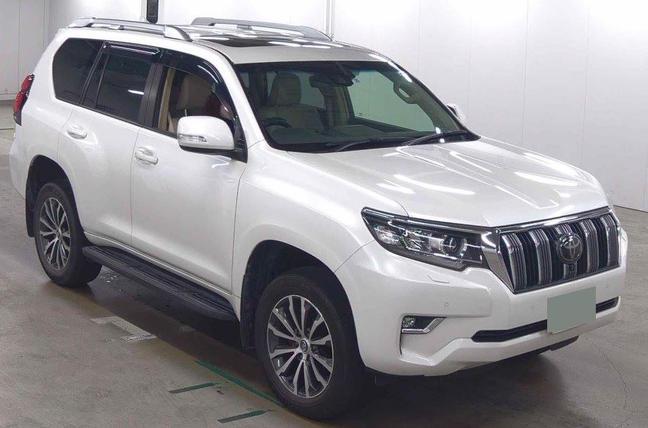 Toyota Landcruiser Prado -NEW SHAPE Pearl 2017 Year "TX -L PKG" TRJ150W ...