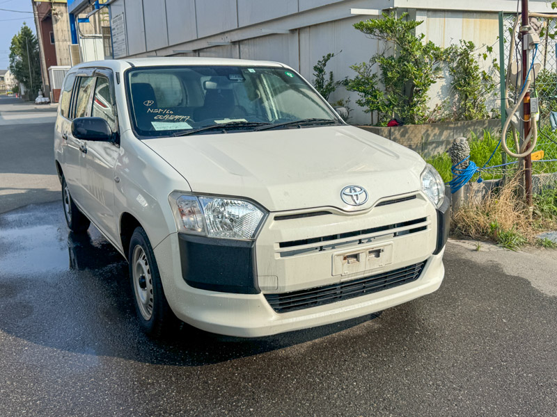 Toyota Probox WHITE 2019 Year NEW MODEL NSP160 DX COMFORT 1300cc Auto ...